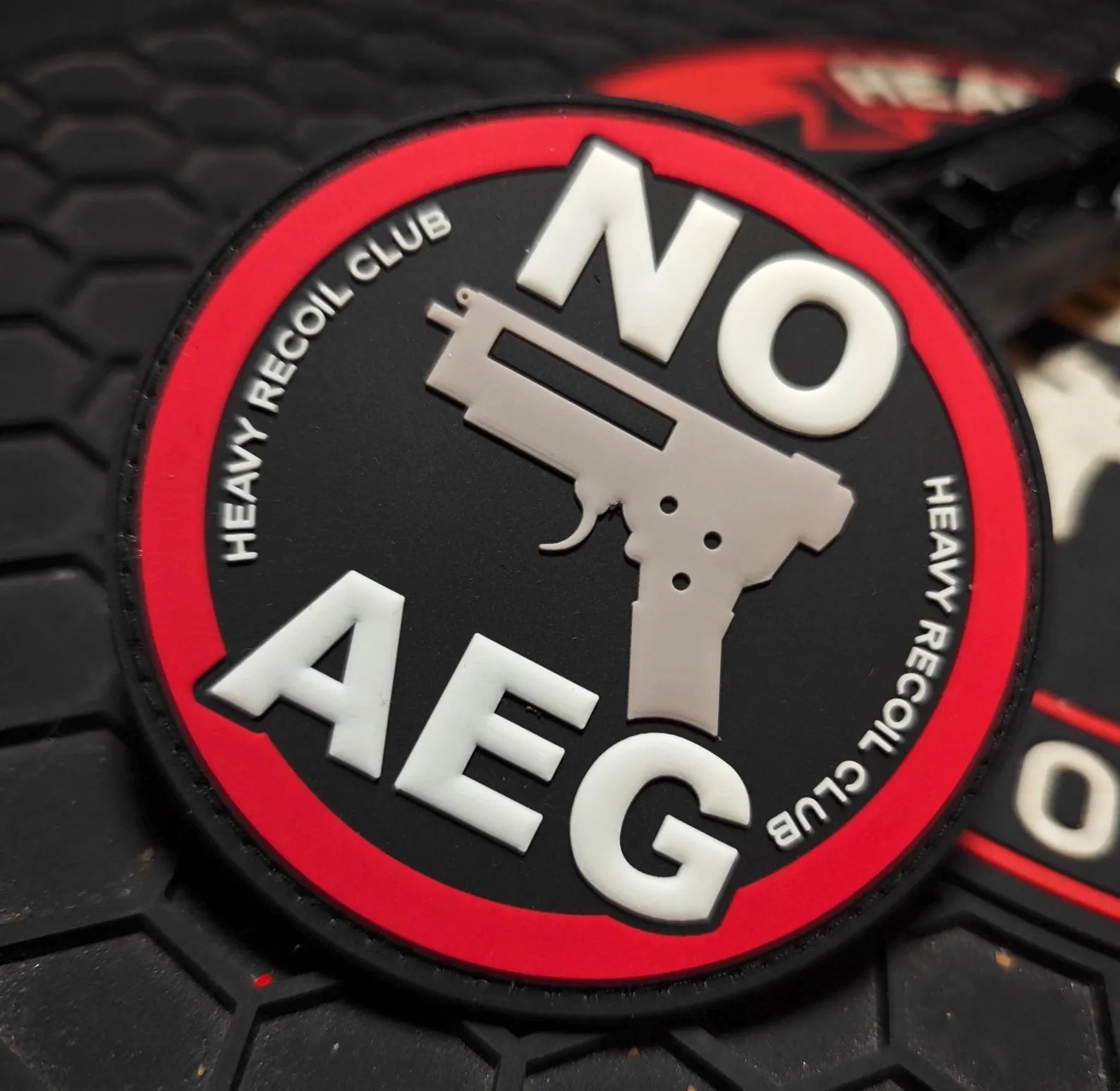 Heavy Recoil Club Patch - No AEG – Dynatec Industries